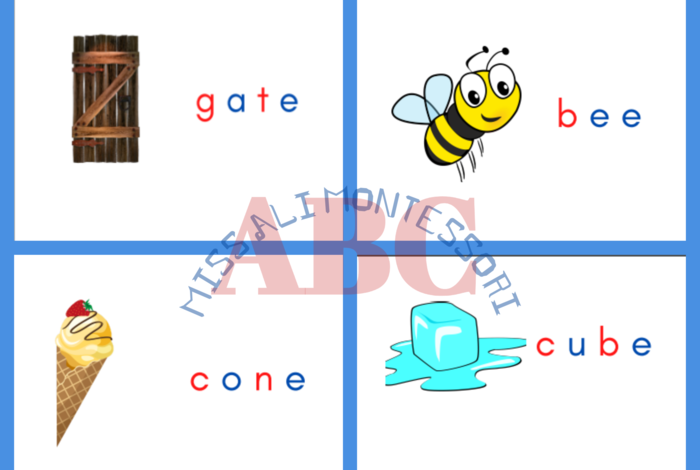 Moveable Alphabet Long Vowel Sounds by Miss Ali Montessori - On-Demand ...