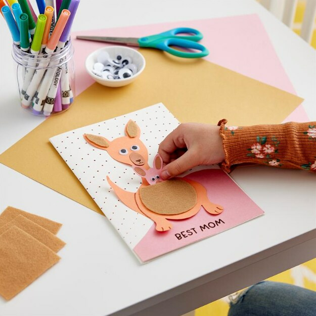 Kangaroo Mother's Day Card: Kids Club by Michaels - Event - Dates ...