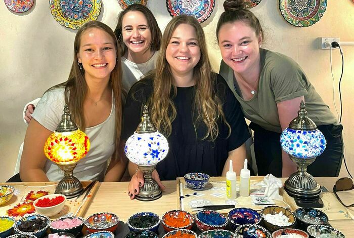 Mosaic Lamp Classes in Orange County by Art Masterclass - Class - Dates ...