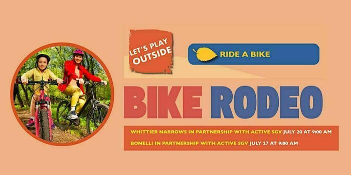 Let's Play Outside Bike Rodeo! by Los Angeles Family Activities - Event ...
