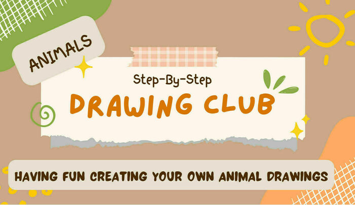 Drawing Club: Cartoon Animals by Doodle Bee / Miss Debbie's Online Art ...