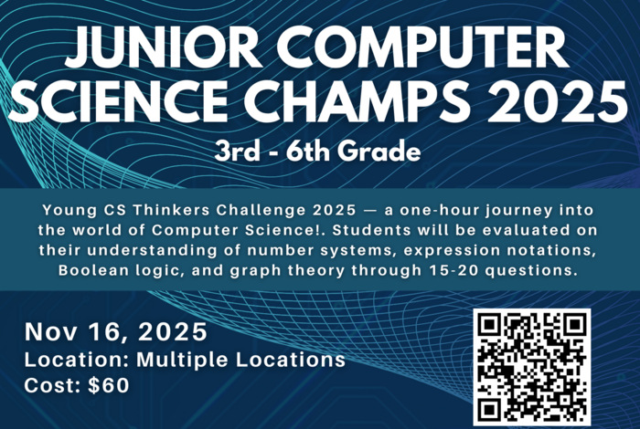 Junior Computer Science Champs by Young Gates - Event - Dates ...
