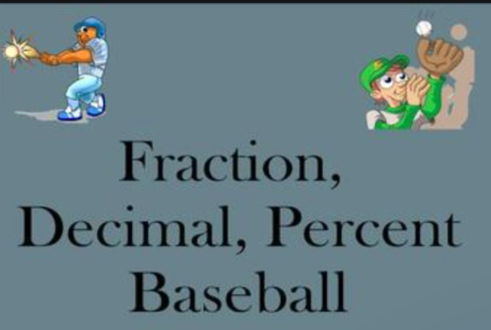Math: Baseball Fractions, Decimals & % by Dan Marcus - Online Class ...