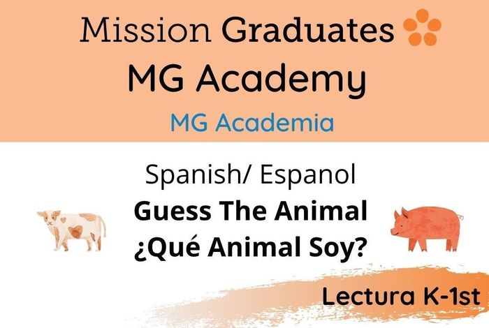 Guess The Animal - Spanish Activity by Mission Graduates - On-Demand ...