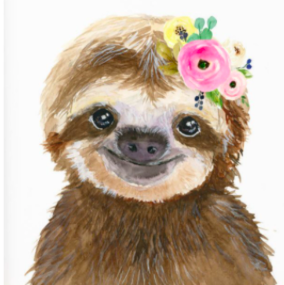 Springtime Sloth by Young Art - Online Class - Dates & Availability ...